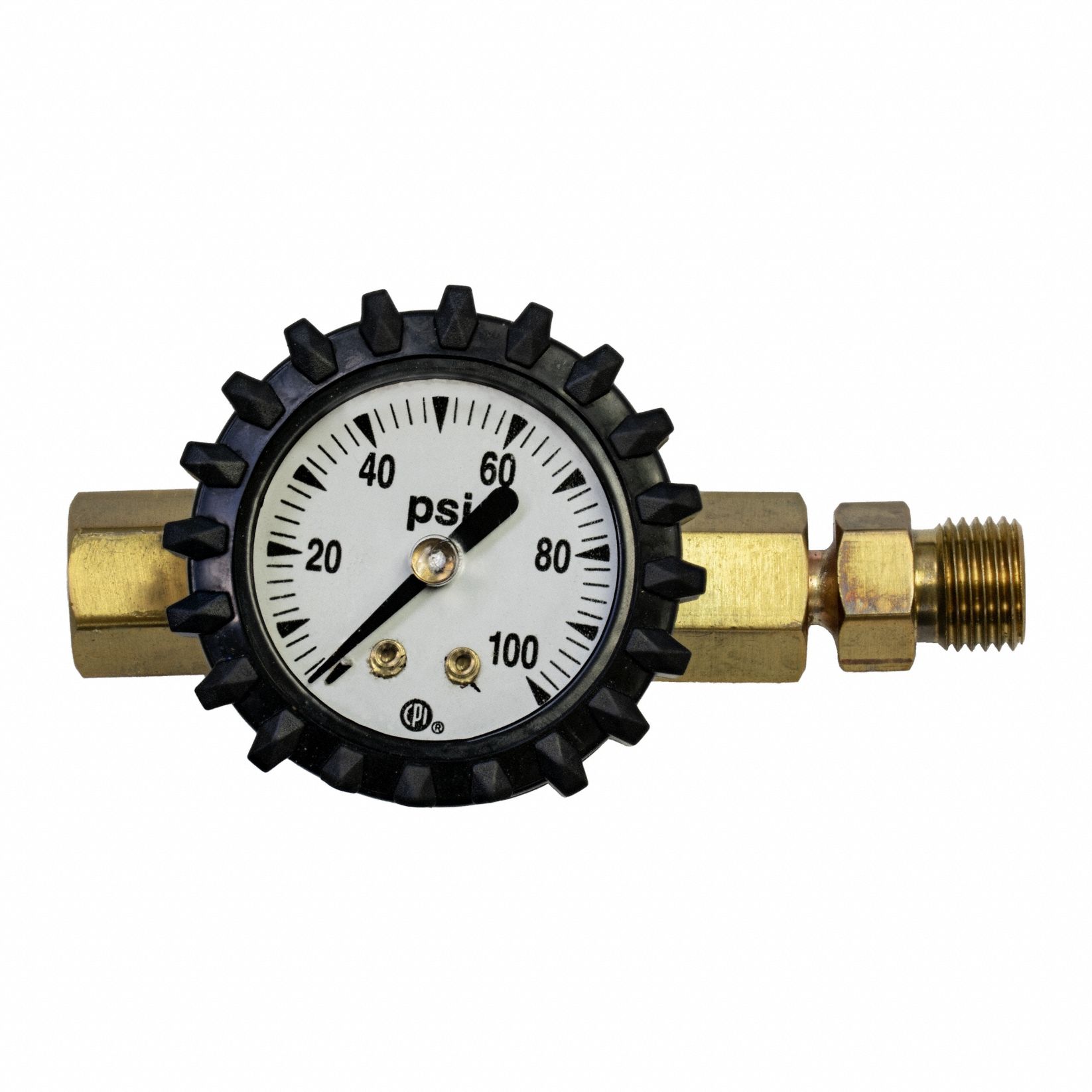 UNIWELD, 9/16"-18 M RH Inlet, 9/16"-18 F Outlet, Oxygen Pressure Flow ...