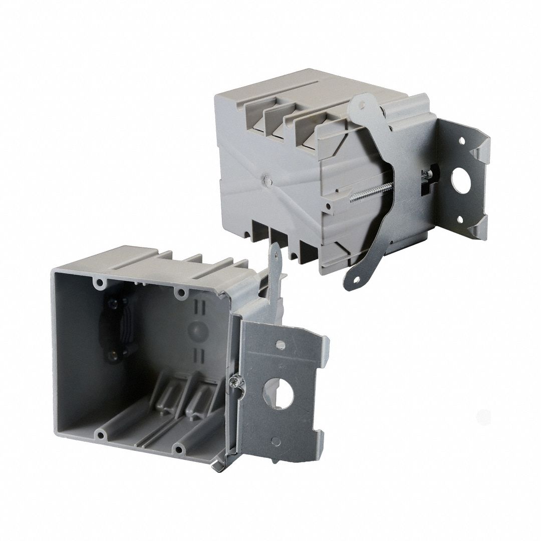 CANTEX, PVC, Nonmetallic Material & Nominal Size, Electrical Box ...