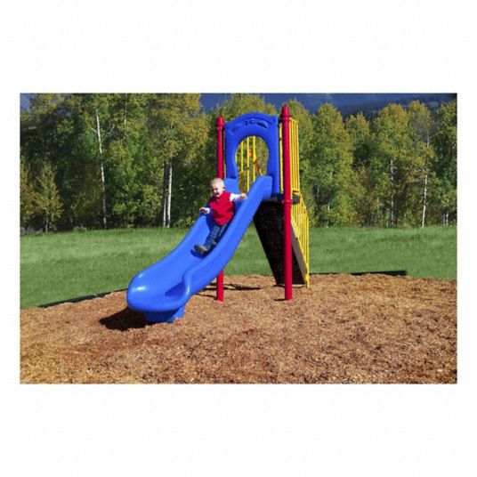 ULTRAPLAY, In-Ground Kit, 24 ft Installation Zone Lg, Slide - 817KL5 ...