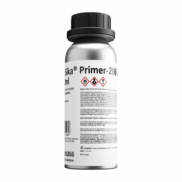 SIKA, 206 G+P, 8.5 oz, Primer - 813NW6|91572 - Grainger