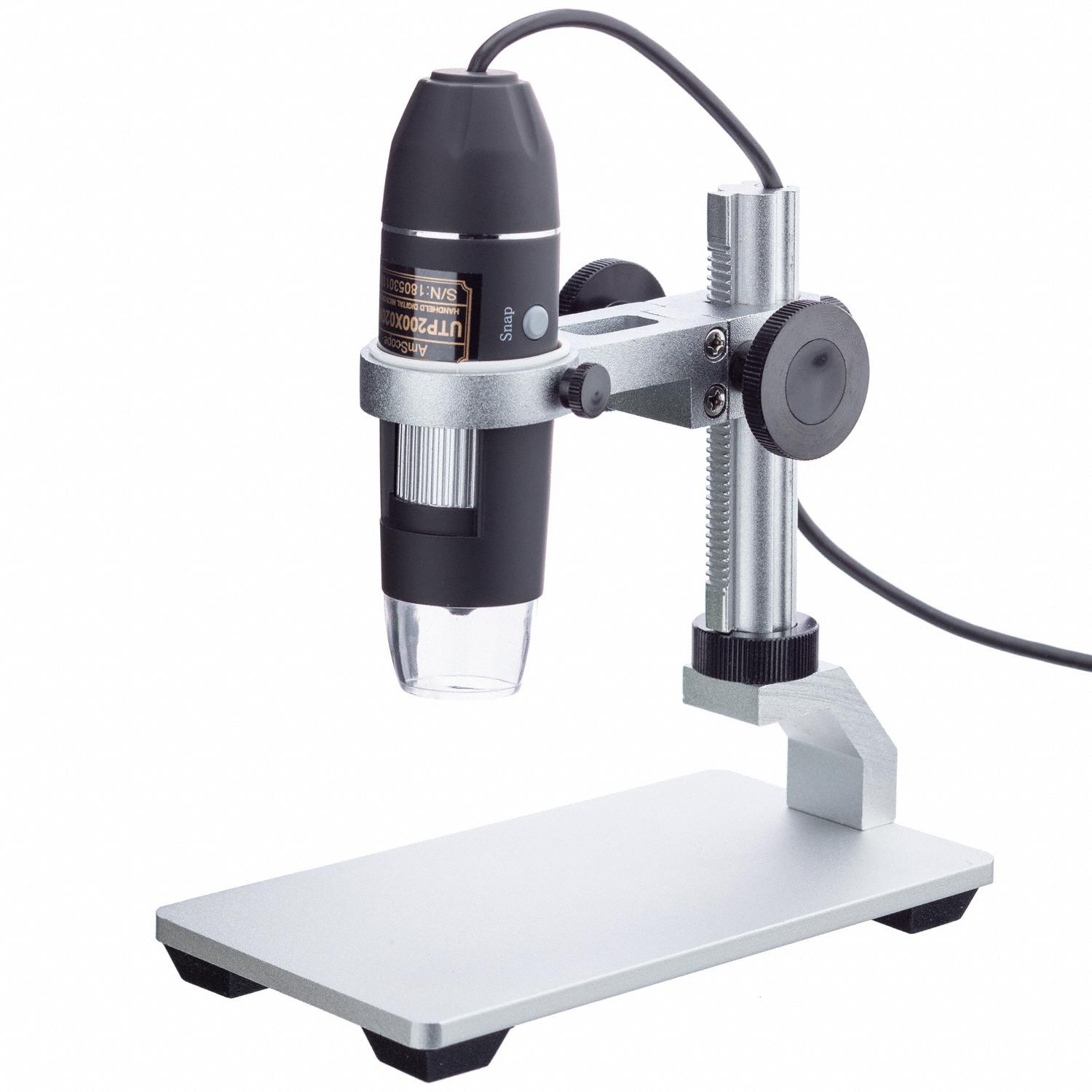 GLOBE SCIENTIFIC, Stereo, 200X, Microscope - 820Z05|A-UTP200X020MP ...