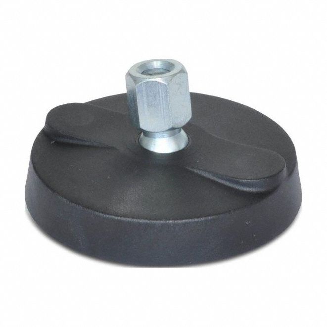 JW WINCO, Swivel Boltless, Glass Filled Nylon, Female-End Leveling ...