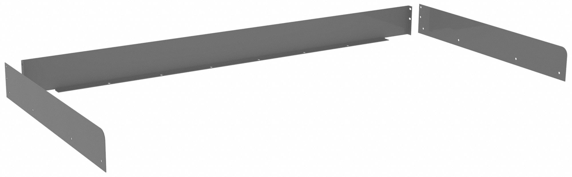 TENNSCO, 60 in Overall Wd, 30 in Overall Dp, Back & Side Stop Kit ...