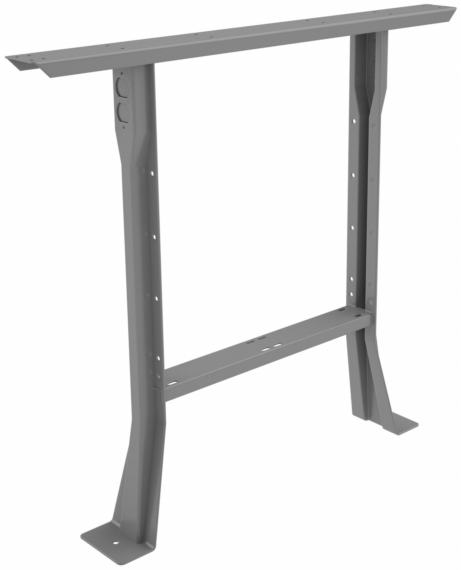 TENNSCO, Fixed Ht, Flared Leg, Flared Leg - 8FYF9|L-3236 MED GREY ...