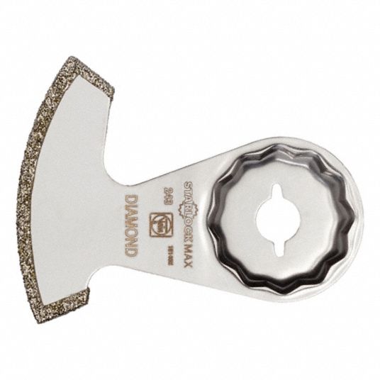 FEIN, 2 3/8 in Blade Wd, Diamond Coated, Oscillating Scraper Blade ...