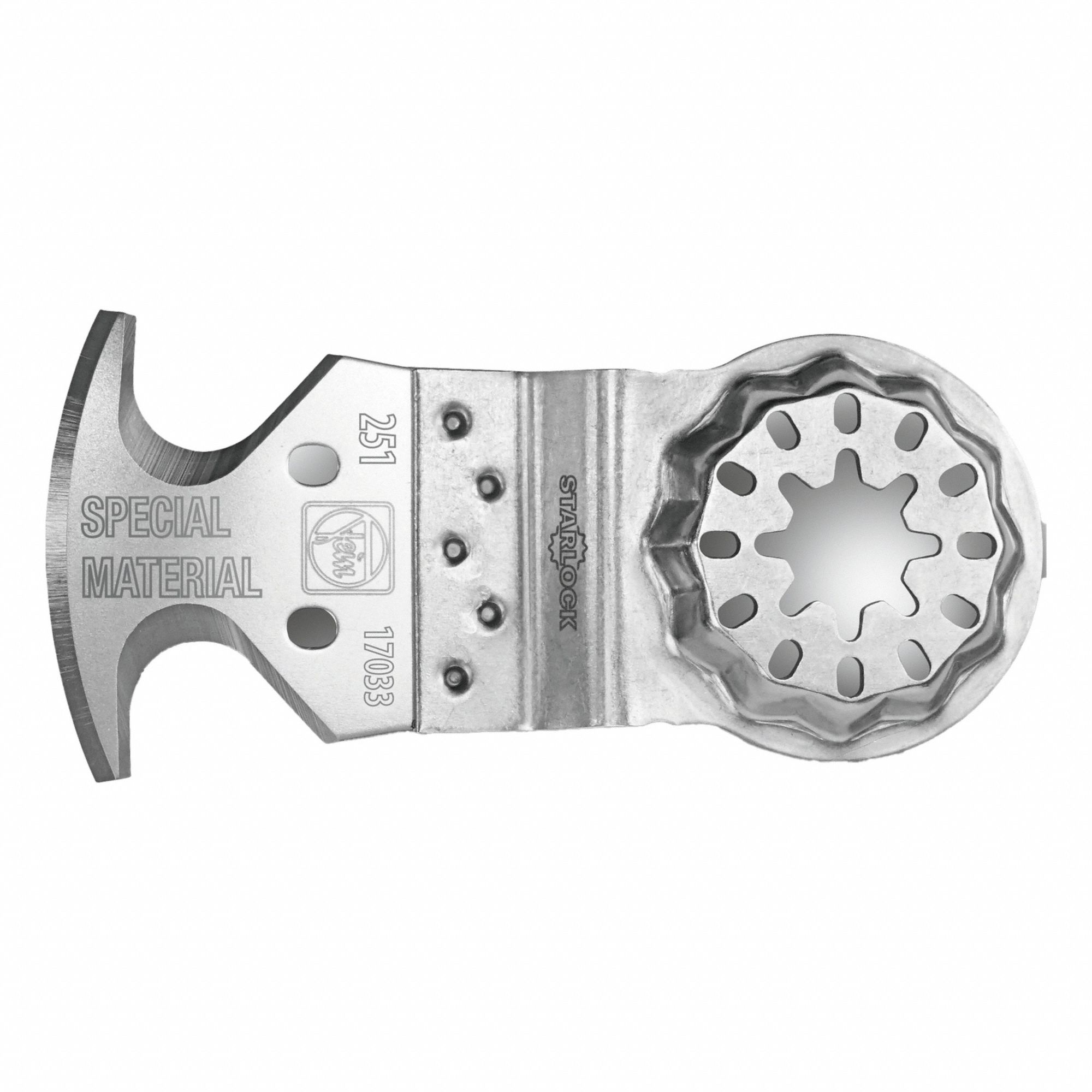 FEIN, 2 1/4 in Blade Wd, 1 5/8 in Overall Lg, Oscillating Tool Blade ...